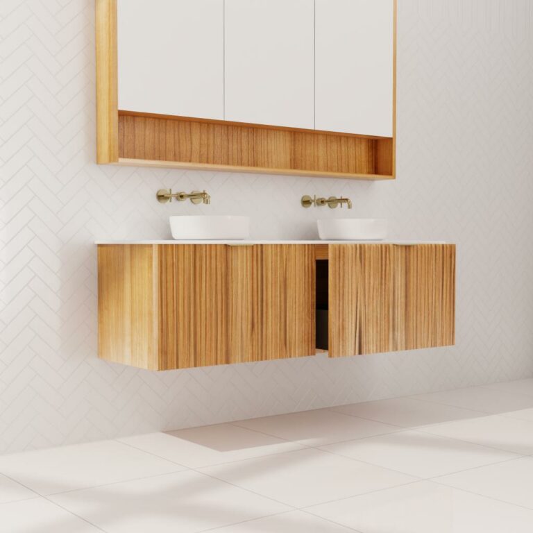 Sophia Messmate Fluted Vanity | Fifth Avenue Bathroom Furniture