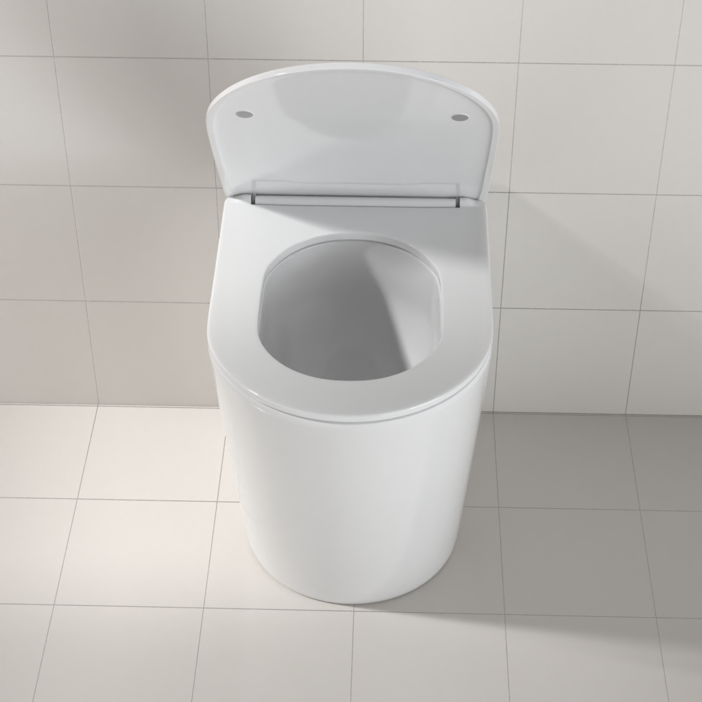 Azaria Gloss White Toilet Pan | Fifth Avenue Bathroom Furniture